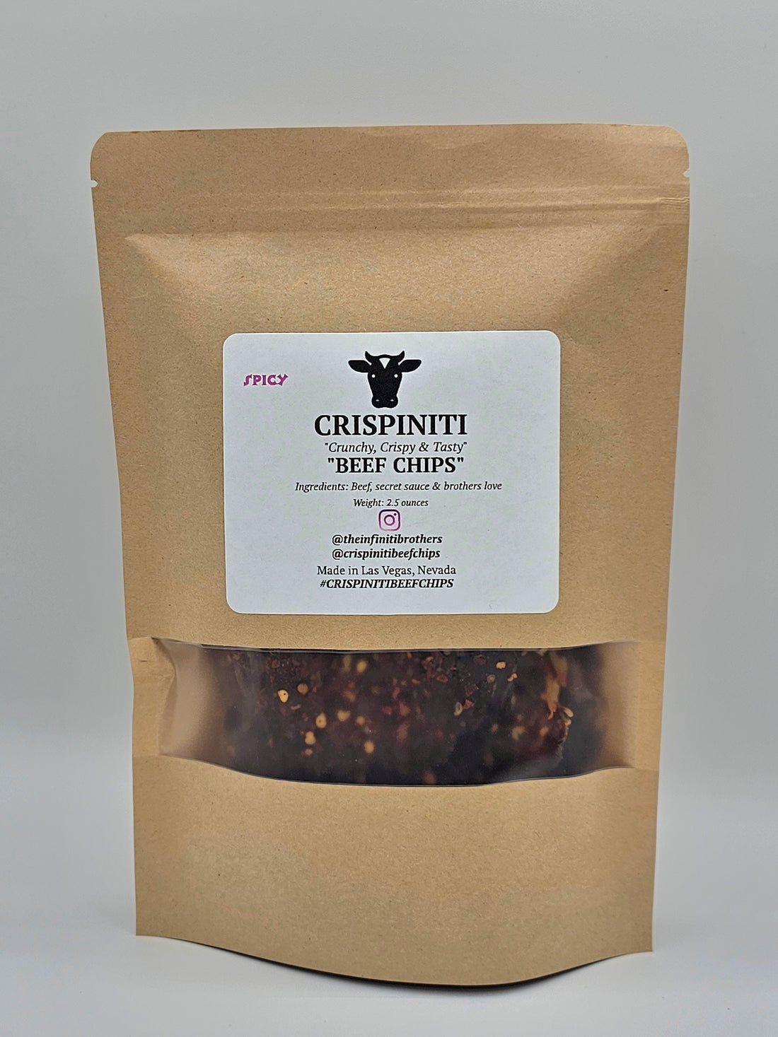 BEEF CHIPS: SPICY – CRISPINITI